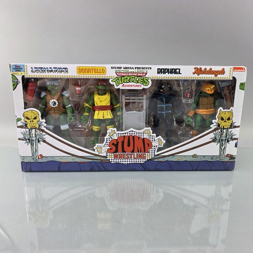NECA TMNT Stump Wrestling Archie Comics 4 Pack Teenage Mutant Ninja ...