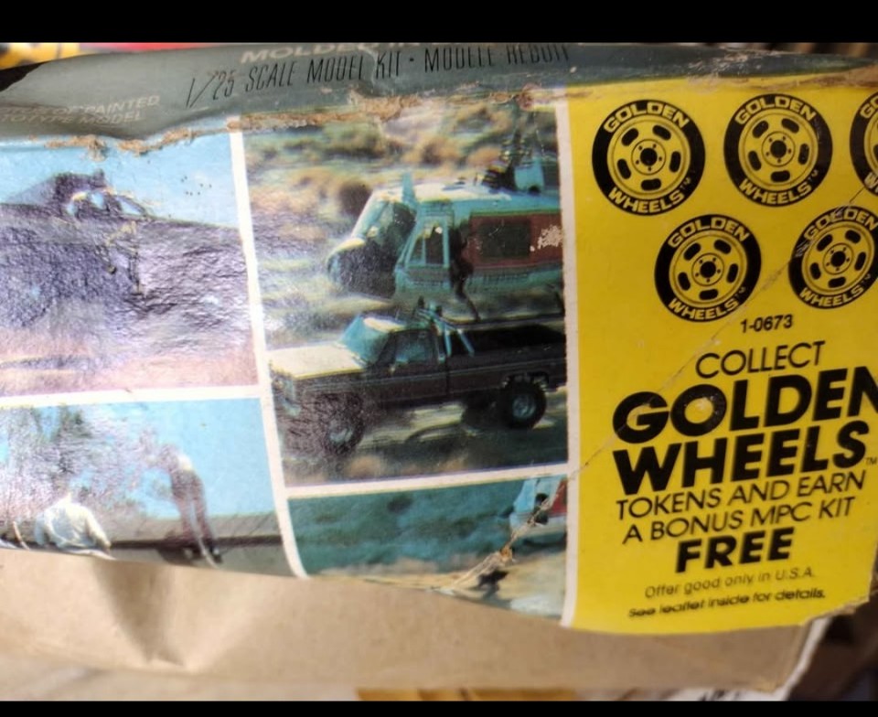 1982 GMC 1/25th Scale Truck MPC the fall guy model In Open Box | eBay