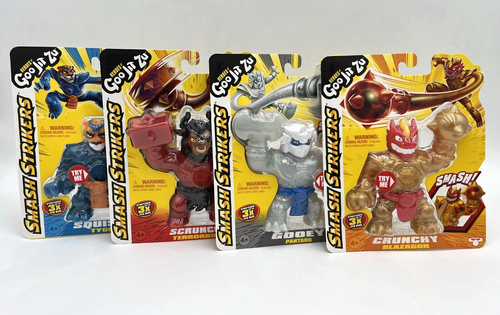Heroes of Goo Jit Zu Smash Strikers Set Tygor Terrorbull Pantaro ...