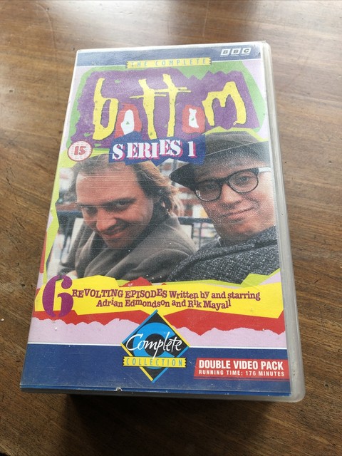 Bottom - The Complete Bottom - Series 1 (Double Pack) (VHS/H, 1994) for ...