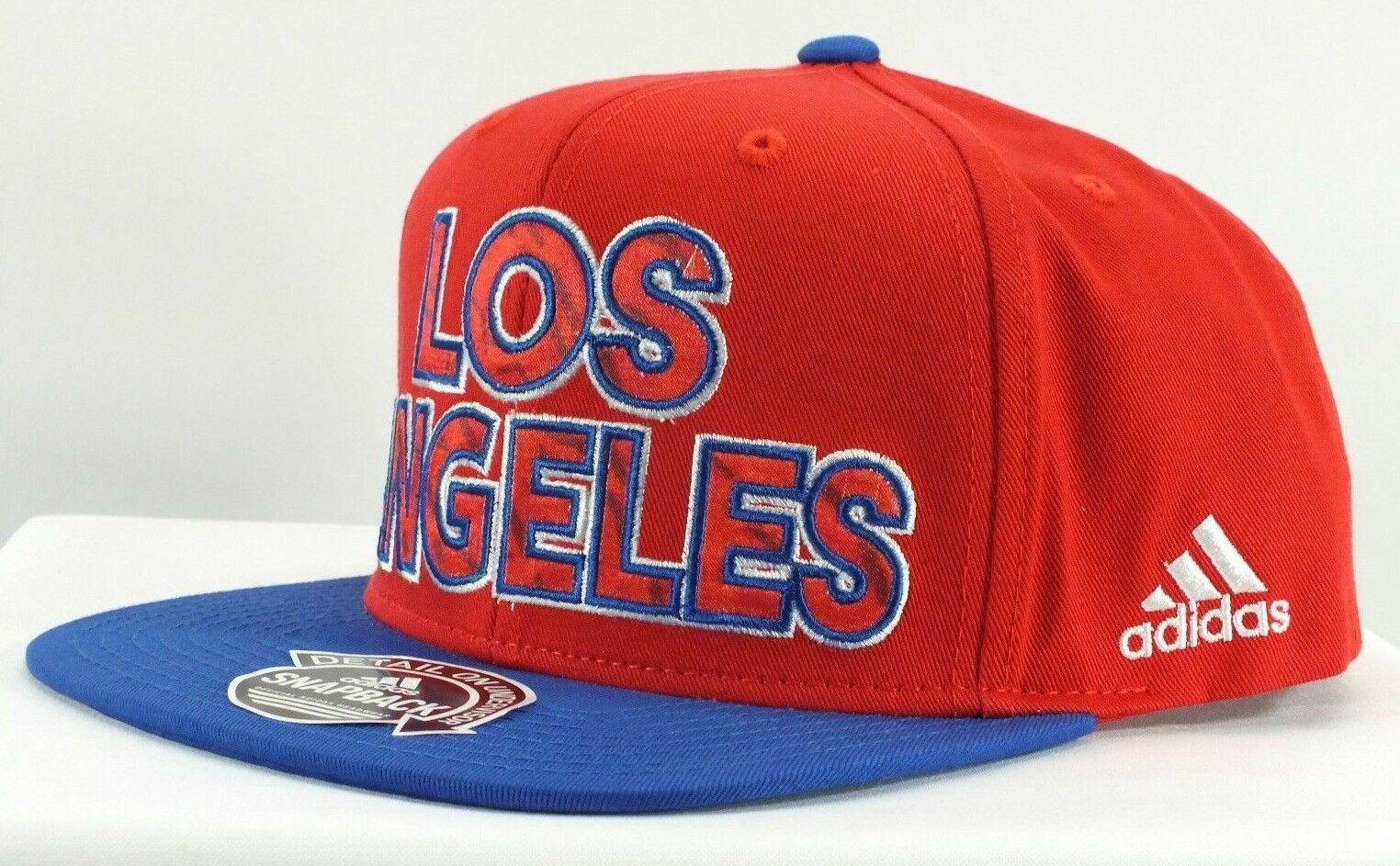 LOS ANGELES CLIPPERS NBA Retro Snapback Cap Hat Red / Blue New By ...