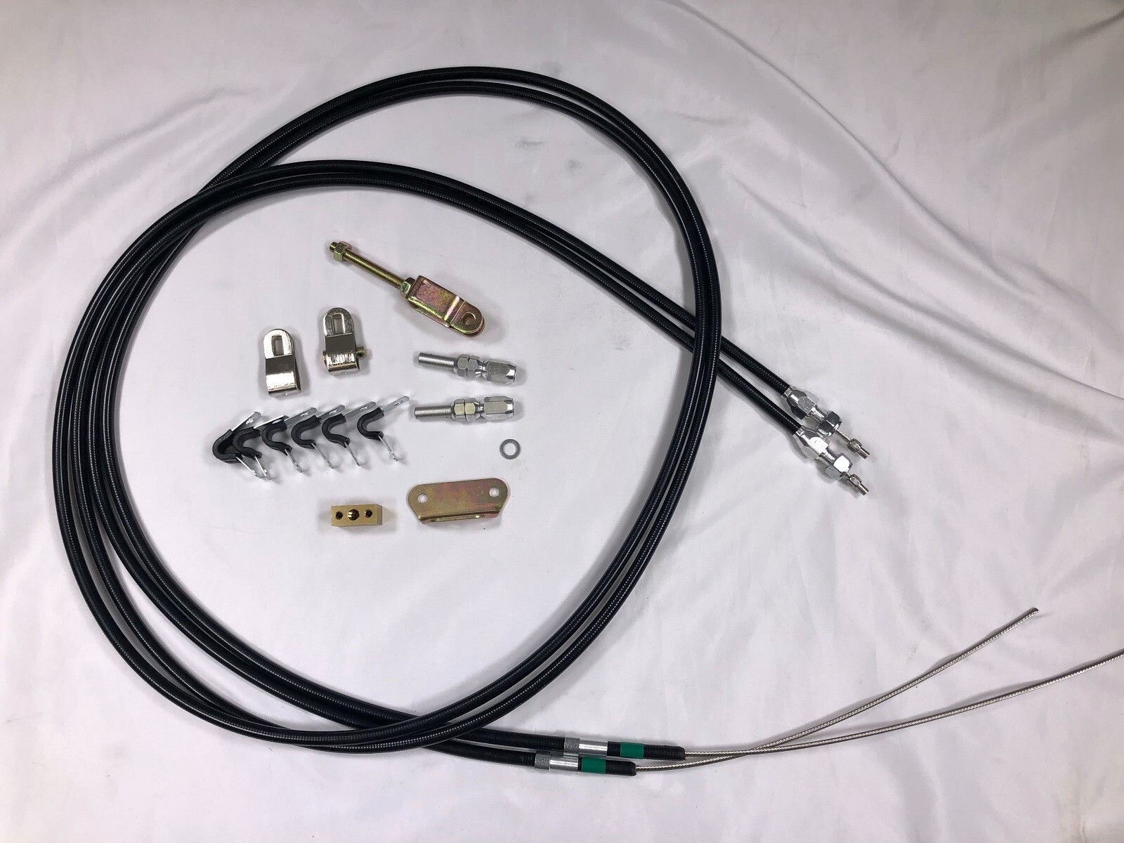 Universal Disc/Drum Parking Brake Cable Kit For Cobra Brakes | eBay