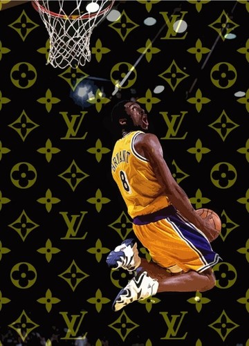 DEATH NYC ltd ed urban street art print 45x32cm Kobe Bryant reverse ...