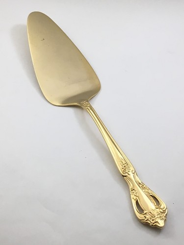 Farberware REGAL GOLD Electroplate Korea Pie Server 10 1/8" Flatware | eBay