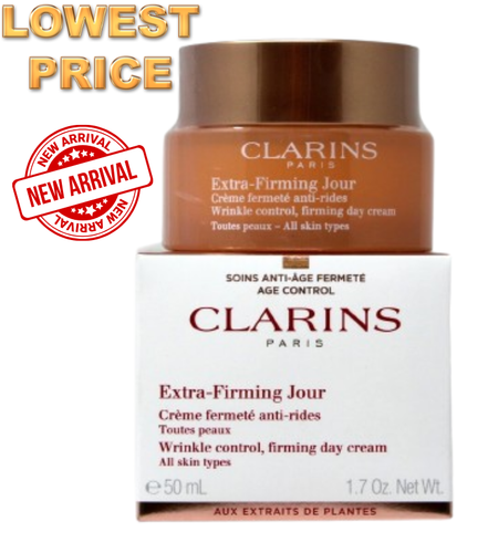 CLARINS EXTRA-FIRMING JOUR WRINKLE CONTROL FIRMING DAY CREAM 50ML 1.7 ...