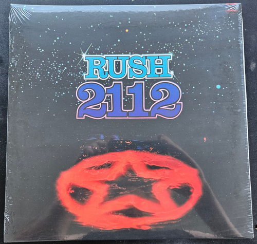 NEW! RUSH - 2112 Album Limited Edition BLUE Colored VINYL Record ...