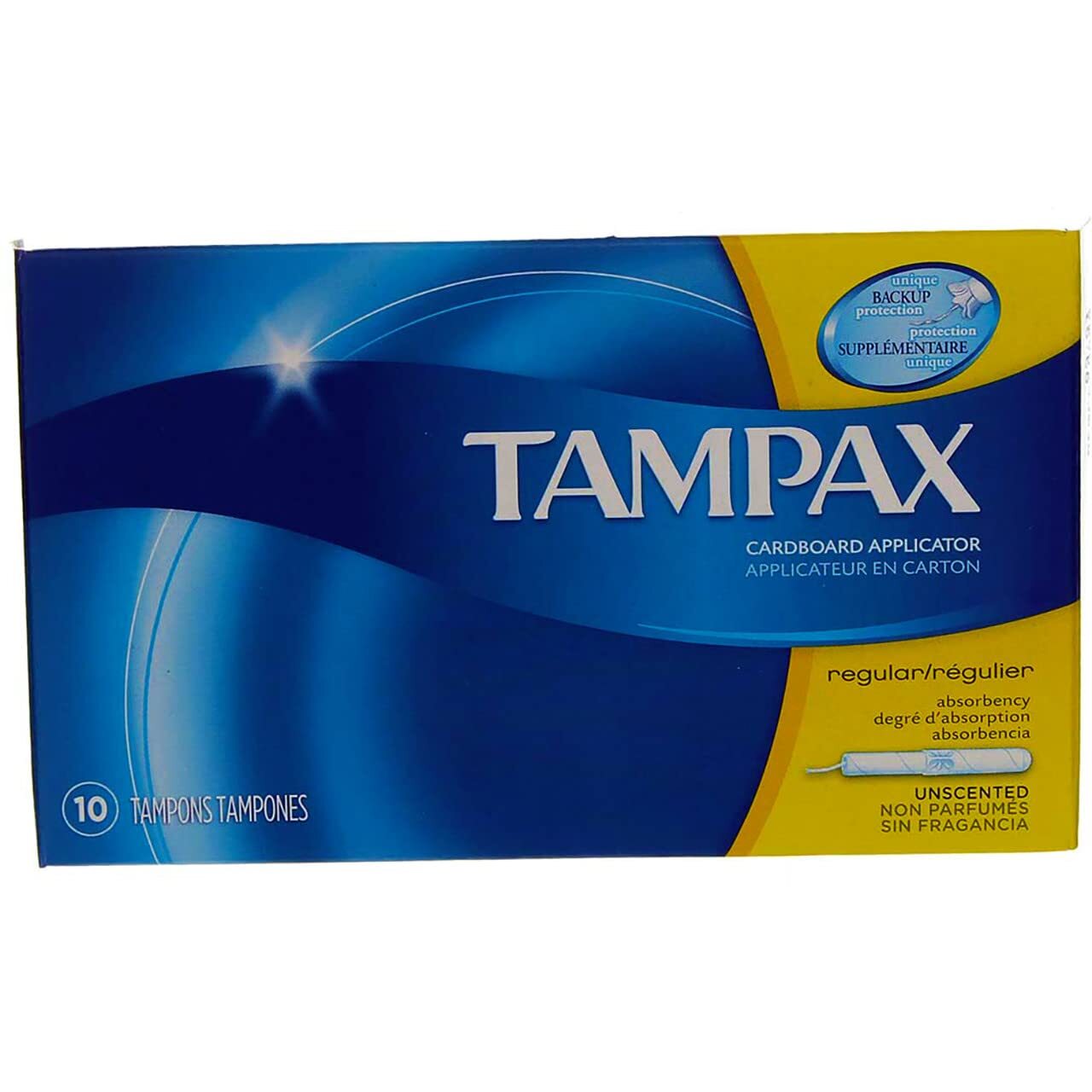 Tampax Regular Size 10s Tampax Regular 10ct 73010214095| eBay