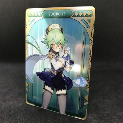 Genshin Impact SUCROSE 16 Japanese Collectable Card Anime Carddass ...