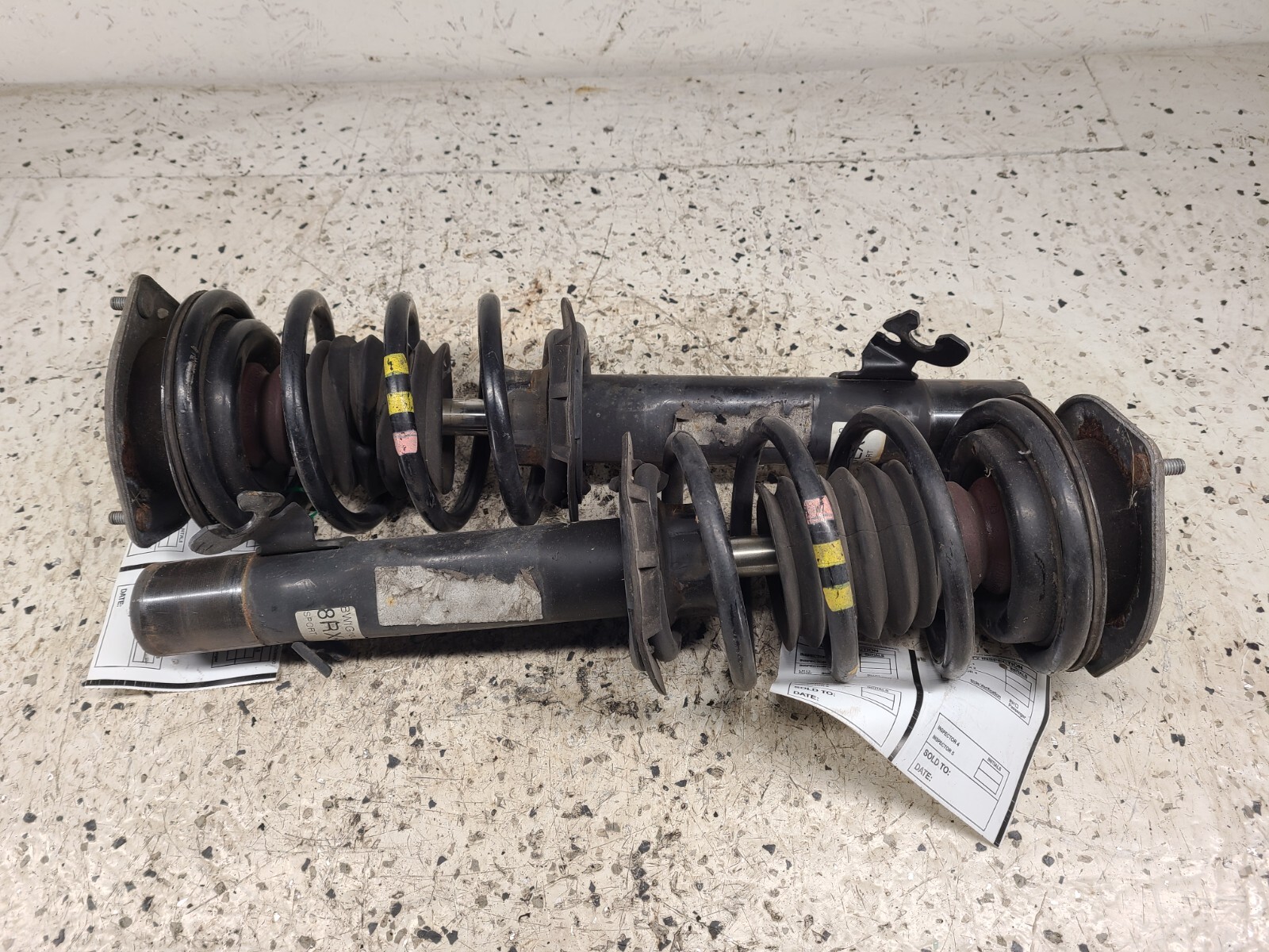 07-13 Mini Cooper Strut Pair Front Driver Left Passenger Right OEM ...