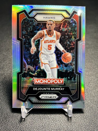 2023-24 Prizm Monopoly Silver Dejounte Murray Atlanta Hawks #5 | eBay