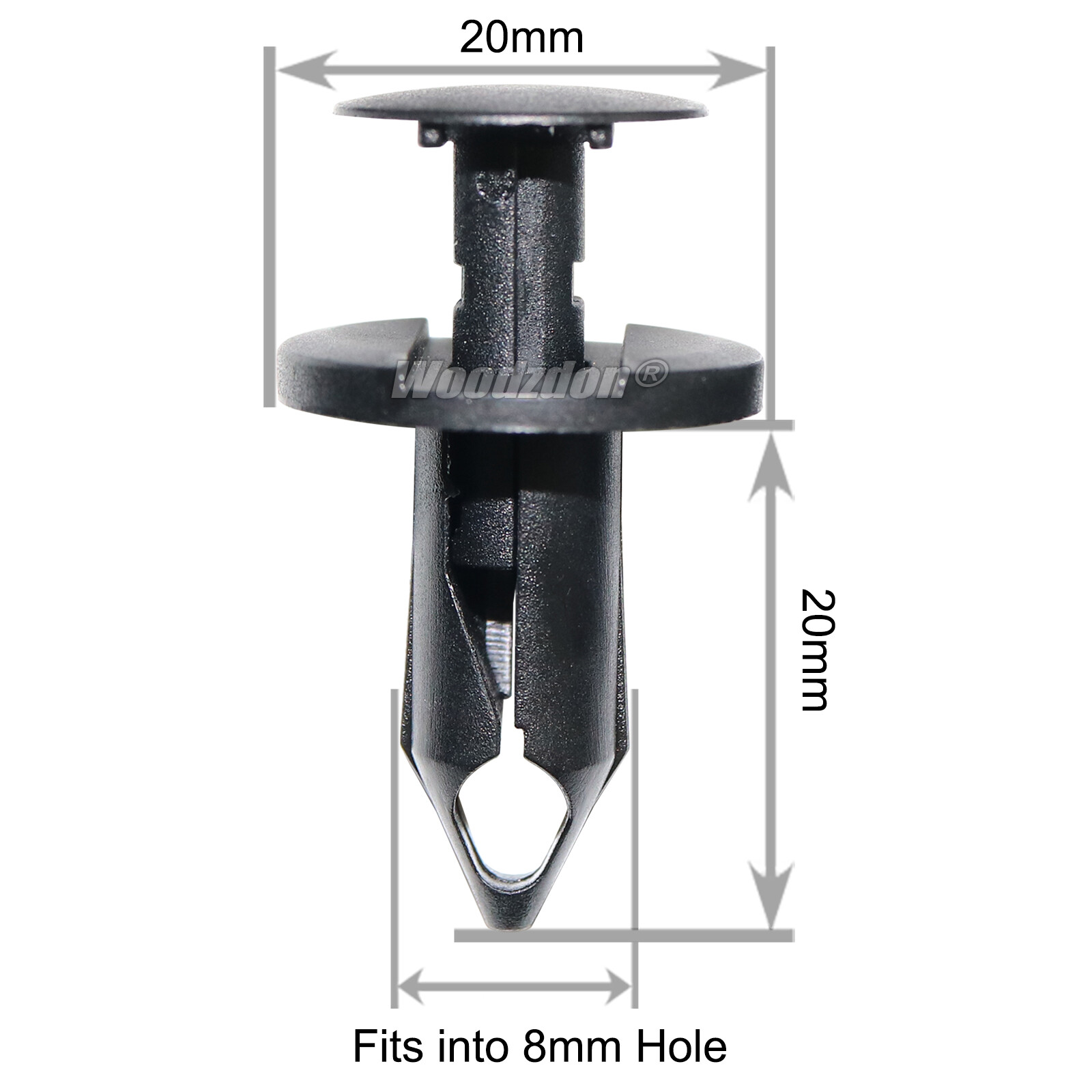 100pcs Bumper Cover Fender Shield Clip Wheelhouse Liner Retainer For GM ...