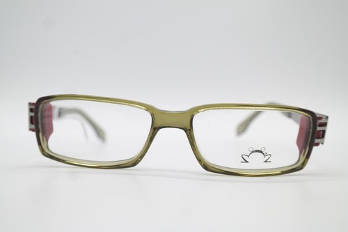 Eye DC V 557 Green Red Silver Square Glasses Frame Eyeglasses New | eBay