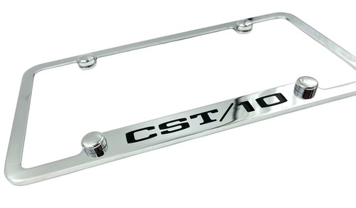 Chrome 50 State Engraved Chevy CST / 10 License Plate Frame (Licensed ...