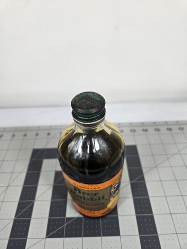 RARE BRER RABBIT NEW ORLEANS MOLASSES 1PT 8oz SIZE BOTTLE ORANGE LABEL ...