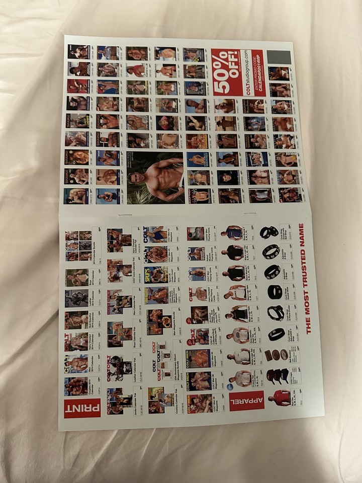 Colt Studio Dirk Caber 10 X 17 Poster | eBay