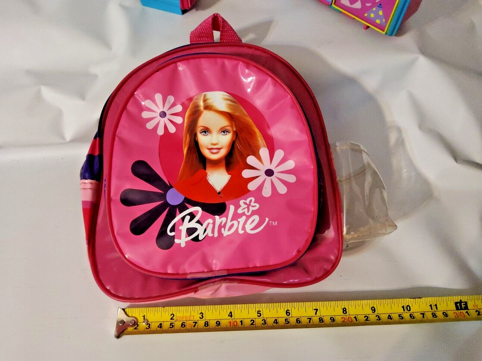 2 Mattel Barbie Petite Accessory Cases by TARA & 1 PVC Small Backpack ...