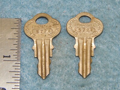 vintage coin operator key: Stoner Manufacturing Company - S 724 ...