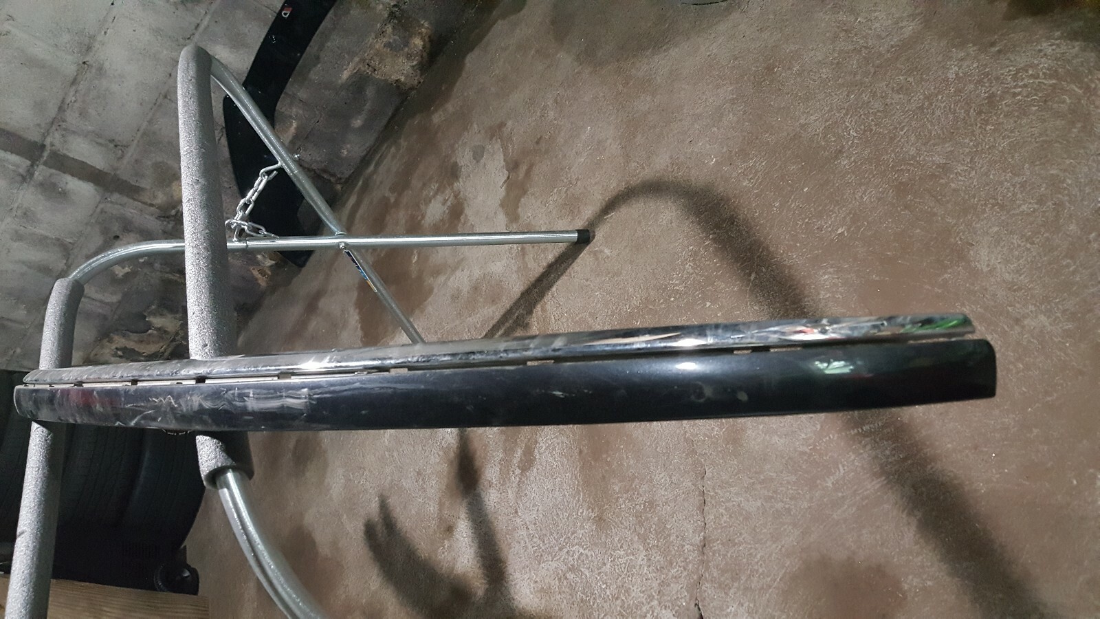 2004-2009 Audi A8 D3 Rear Bumper Chrome Trim Moulding 4E0 807 425 4E0 ...