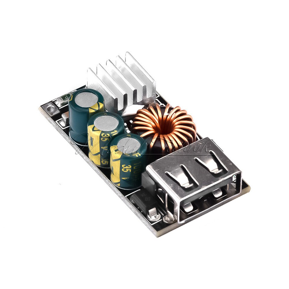 USB Mobile Phone Charging Board Fast Charging Car DIY Conversion Module ...