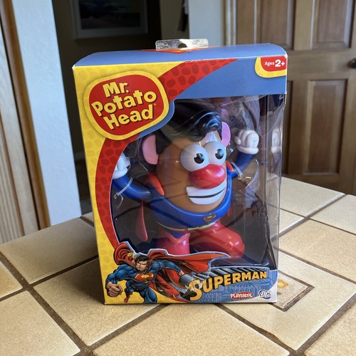 SUPERMAN MR POTATO HEAD Playskool DC COMICS 2012 FREE SHIP 801452502391 ...