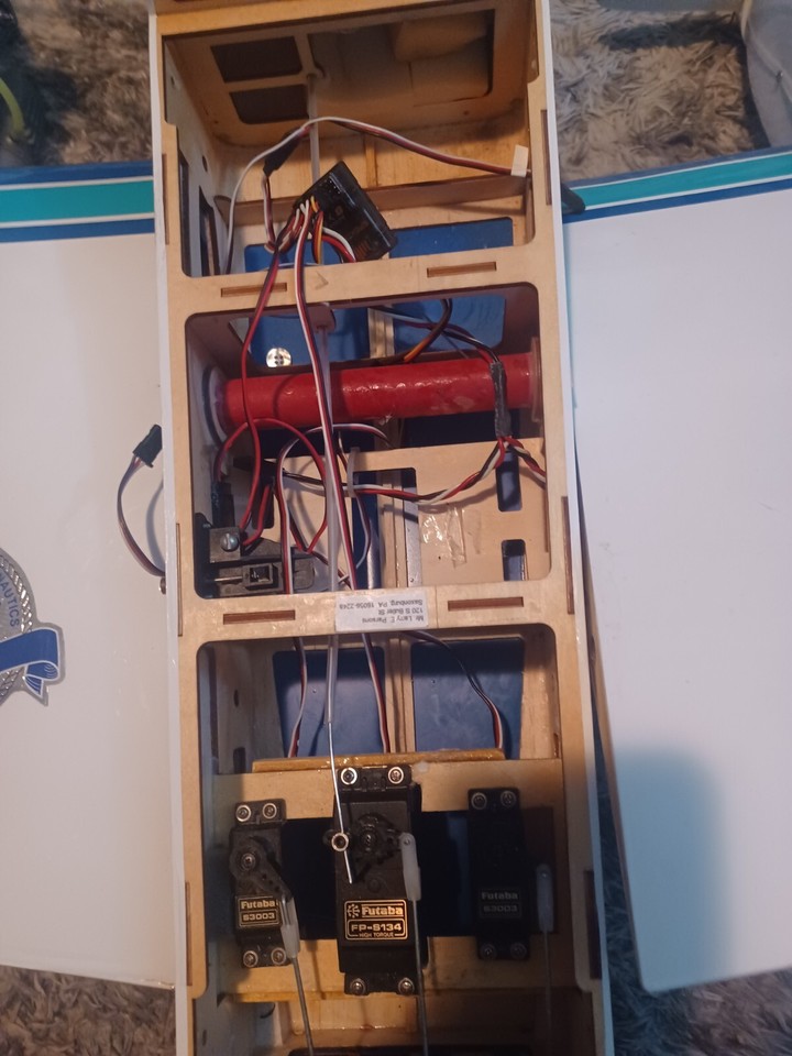 Seagull Dual Nitro Engine Rc Airplane 70" X 64" Evolution .46 Twin ...