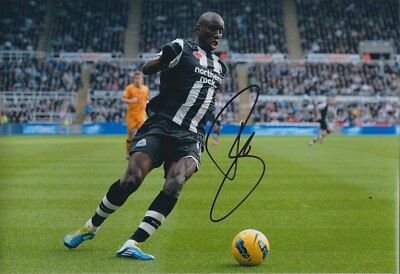 Demba Ba Signed Autograph 12x8 Photo + COA Newcastle United NUFC ...