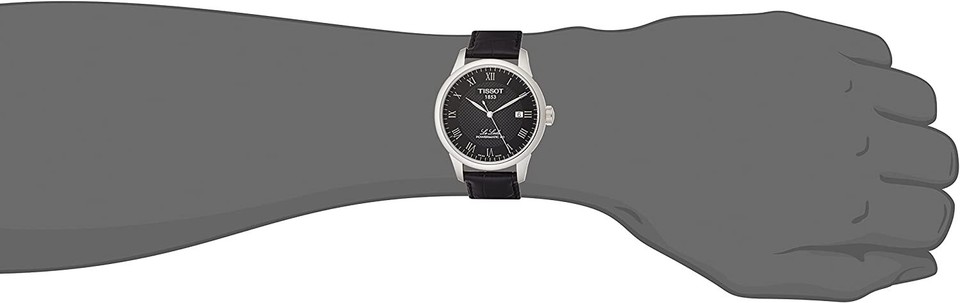 TISSOT (Tiso) Watch Men's Tissot Le Rockle Power Matic 80 Black Dial ...