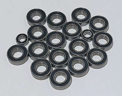 (18pcs) GS RACING STORM RTR Rubber Sealed Ball Bearing Set | eBay