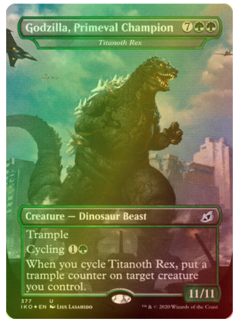 Godzilla, Primeval Champion - Titanoth Rex - Ikoria: Godzilla Monster ...