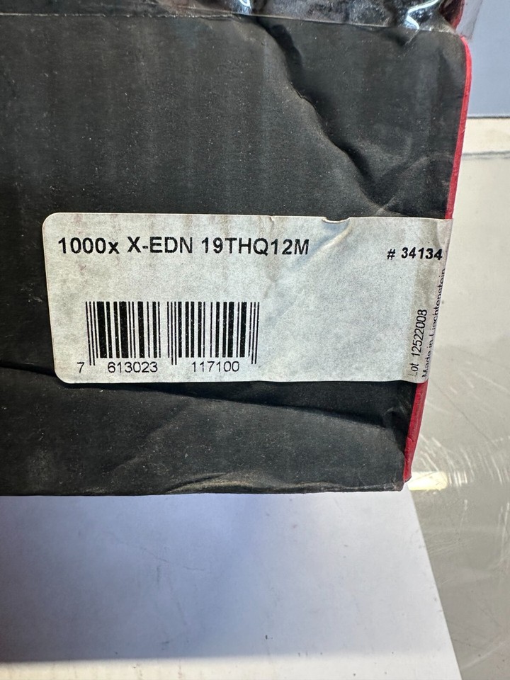 HILTI X-EDN 19THQ12M #34134 METAL DECK FASTENER (PARTIALS OVER 1000 ...