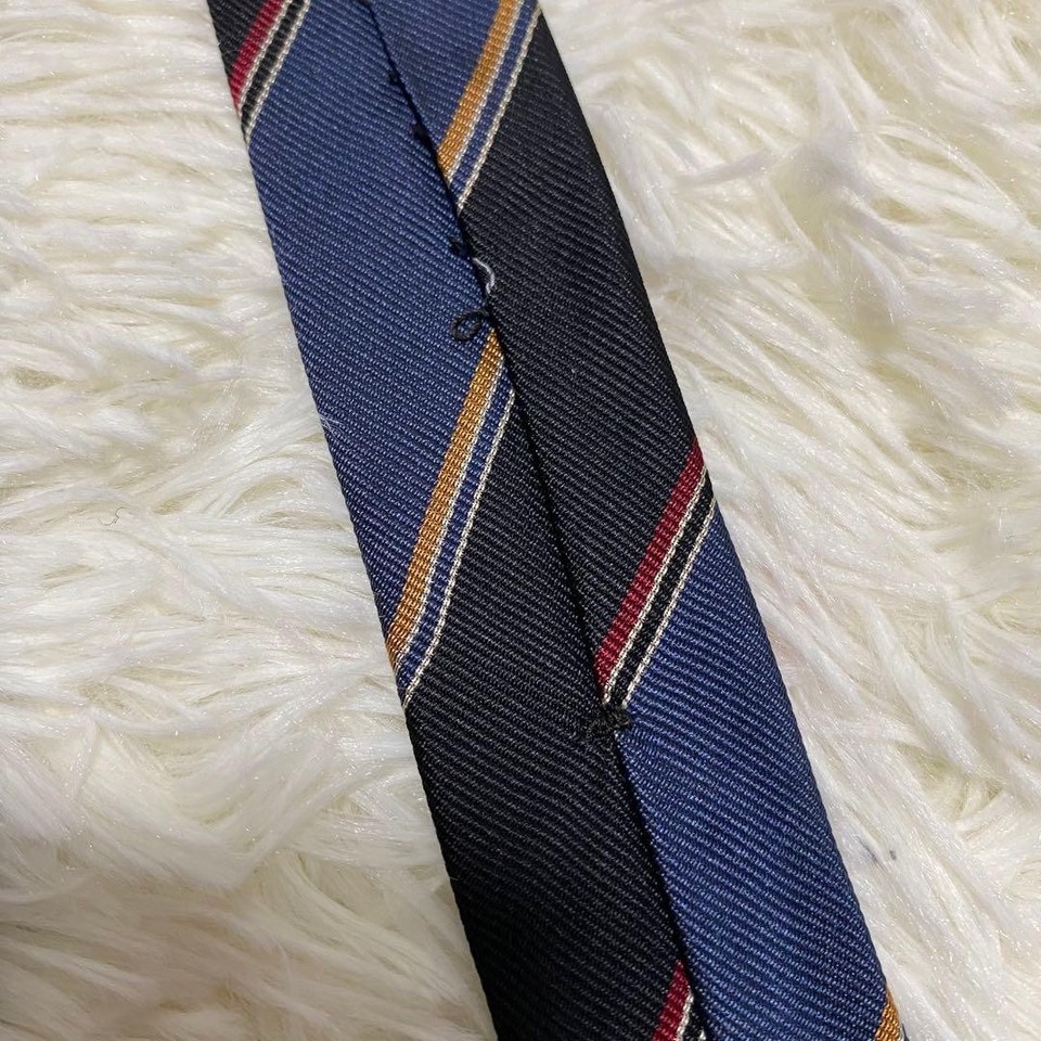 GUCCI tie striped pattern silk GG logo suit wedding | eBay