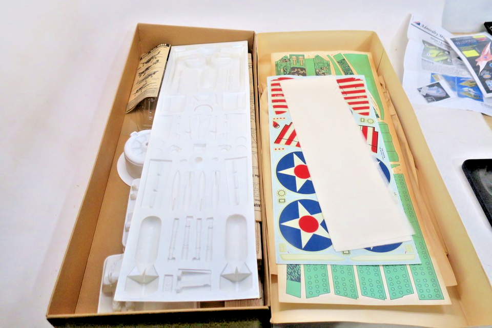 Guillows Douglas SBD-3 Dauntless Balsa Model Kit 1003 WWII Bomber | eBay
