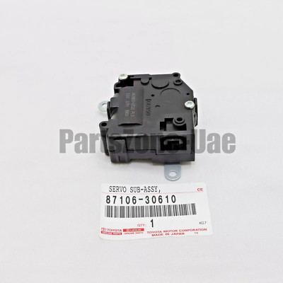 87106-30610 Toyota DAMPER SERVO SUB-ASSY, AIR CONDITIONER RADIATOR, NO ...