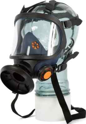 Sundstrom SR200 Face Mask Respirator rubber harness (no box, no filter ...