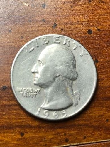 1965 Washington Quarter No Mint Mark US Coin filled As | eBay