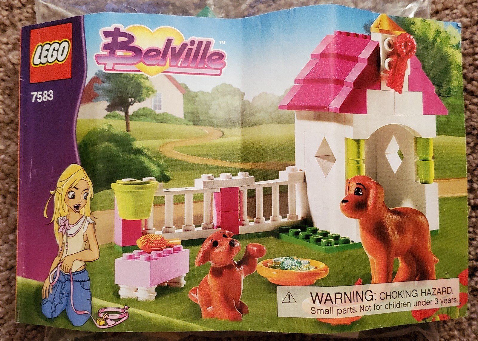 Lego Belville 7583 Playful Puppy Complete w Manual VHTF Rare Retired | eBay