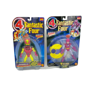 Marvel Comics Fantastic 4 ToyBiz 1995 Annihilus Mutant 1996 Wizard Disk ...