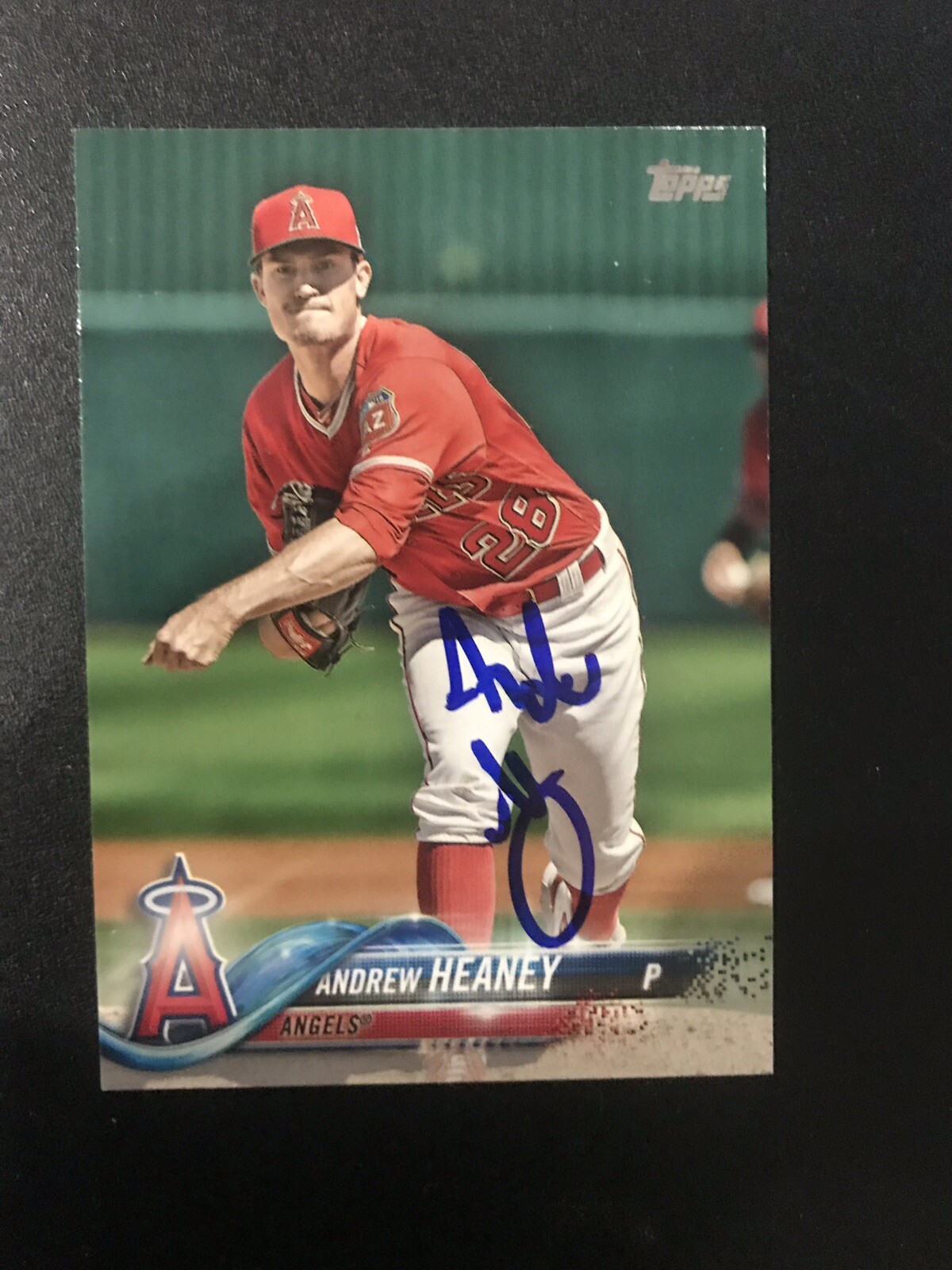 Andrew Heaney Signed Autographed 2018 Topps Series Two 2 Card #491 | eBay