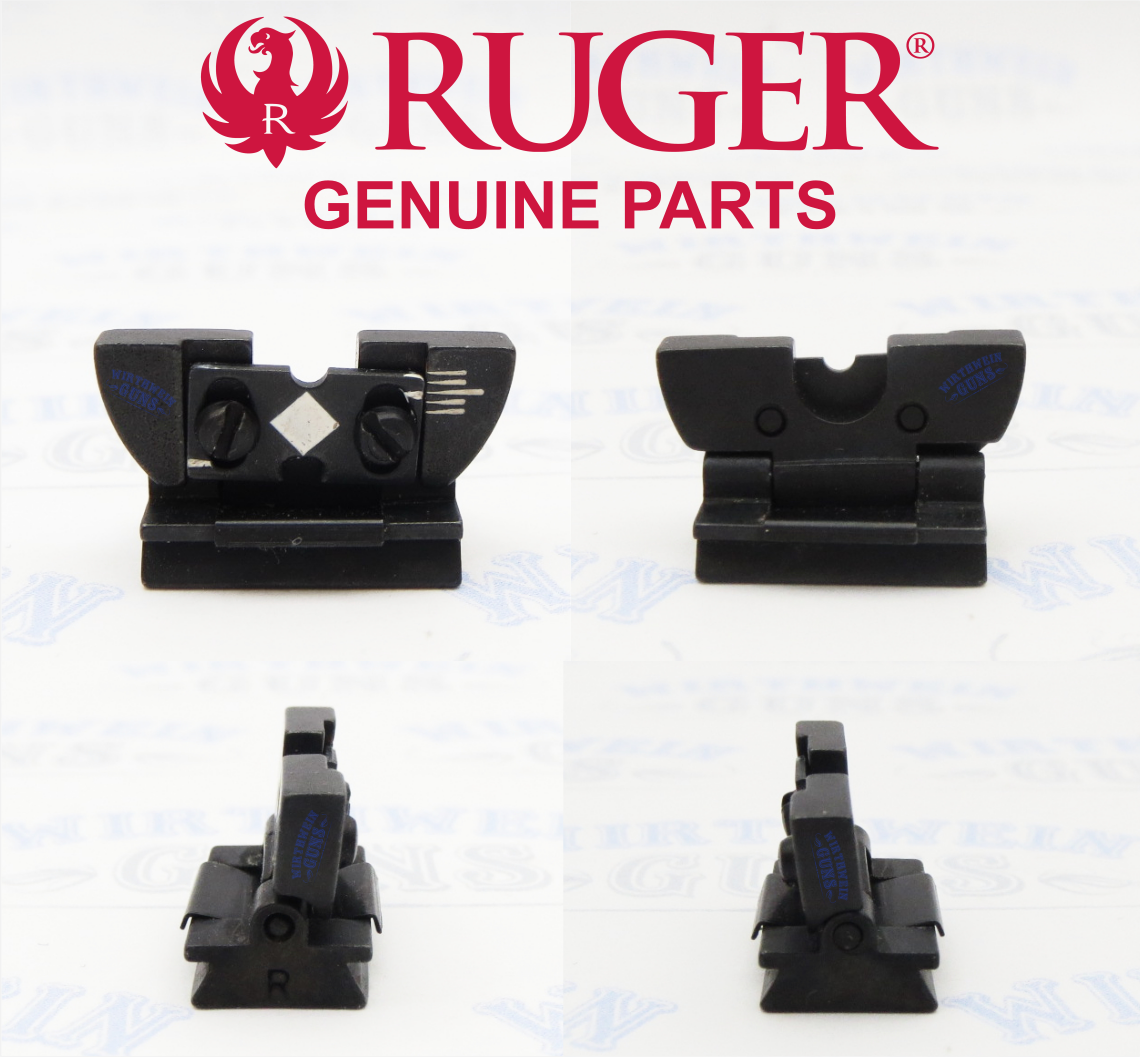 Factory Ruger Adjustable Rear Sight 10-22 dovetail mount WHITE LINES ...