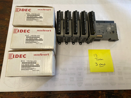 IDEC FC6A-J4CN1 Micro Programmable Logic Controller / LOT OF 13, 3 NEW ...