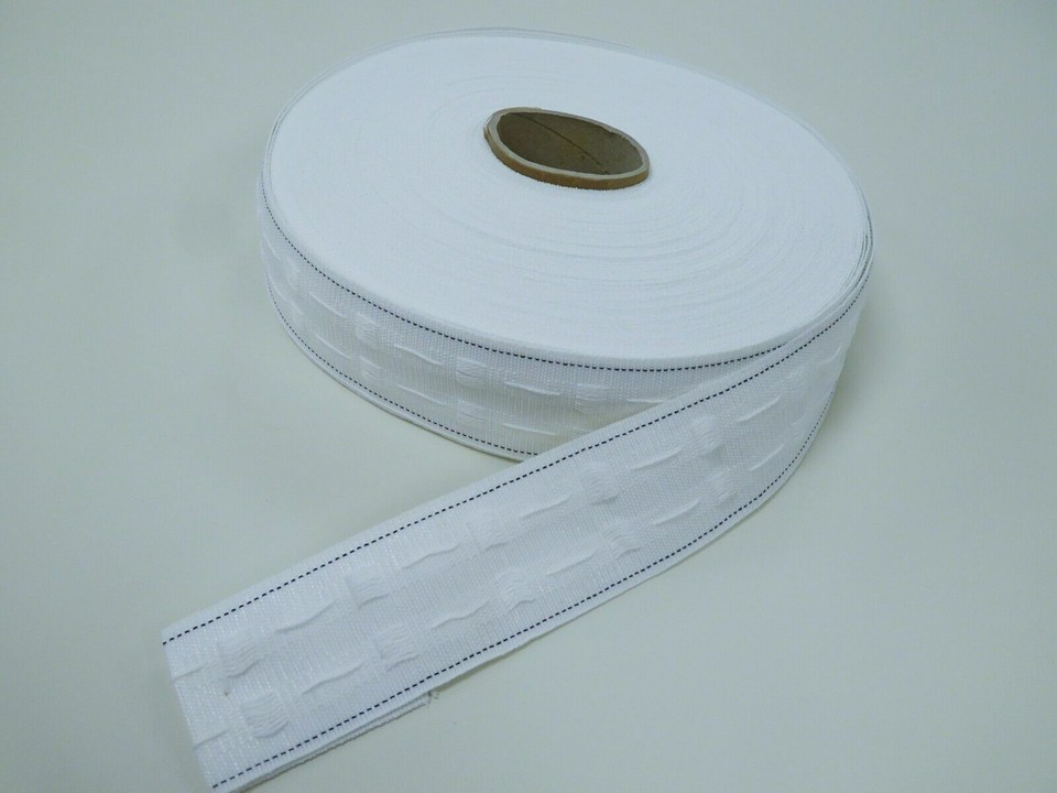 CURTAIN HEADING HEADER TAPE PENCIL PLEAT WHITE 1 inch 2 inch 3 inch | eBay