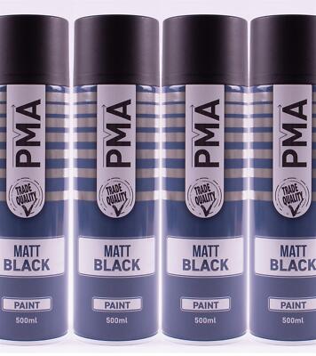 4 x 500ml PMA Stone Guard BLACK stone chip protection spray paint | eBay UK