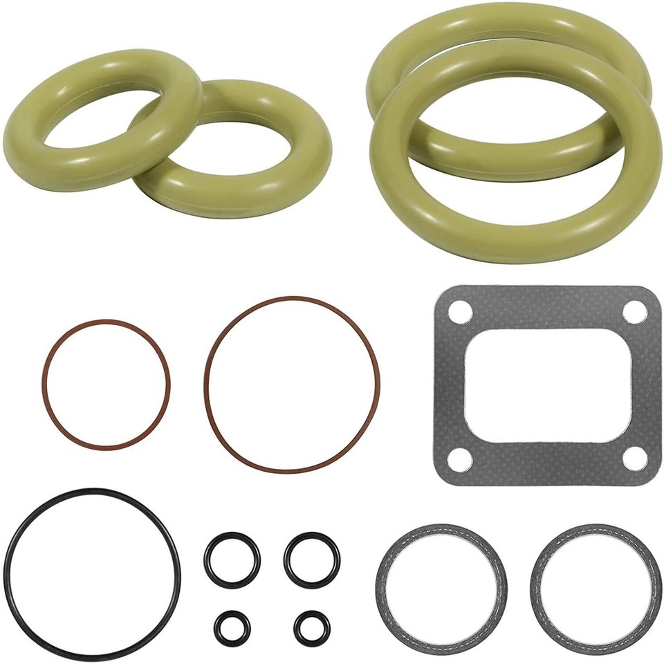 Turbo Pedestal O-rings Seal Kit+ Base Gasket Set 72468 For Ford 7.3L ...