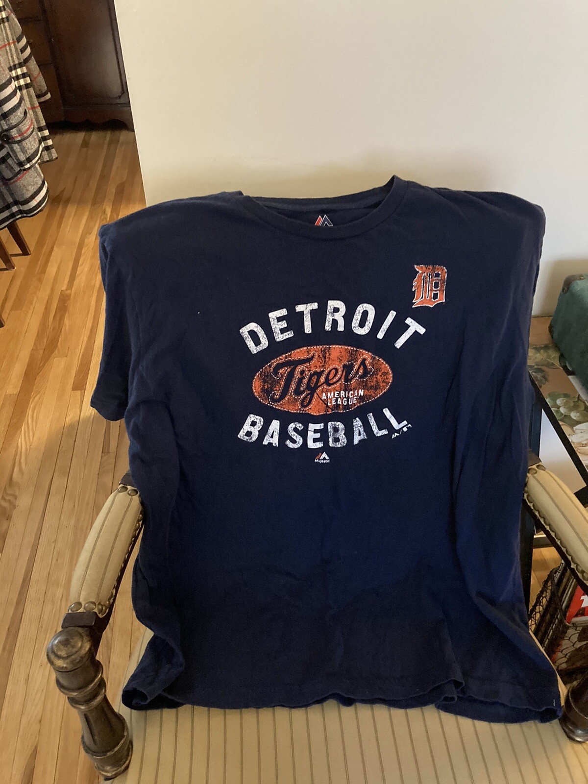 Majestic Detroit Tigers t shirt size xl | eBay