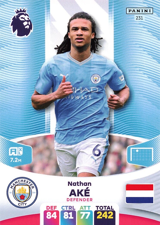 Panini Premier League Adrenalyn XL 2024 2023/24 Base Cards #190 - #369 ...
