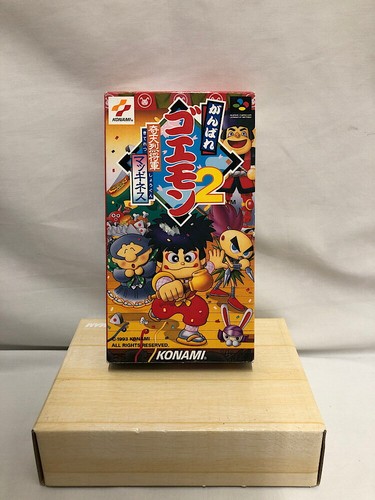 GANBARE GOEMON 2 Kiteretsu Nintendo Super Famicom SFC Japan Import F/S ...