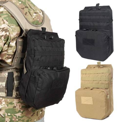 Tactical MOLLE Hydration Pack for 3L Hydration Water Bladder Molle Vest ...