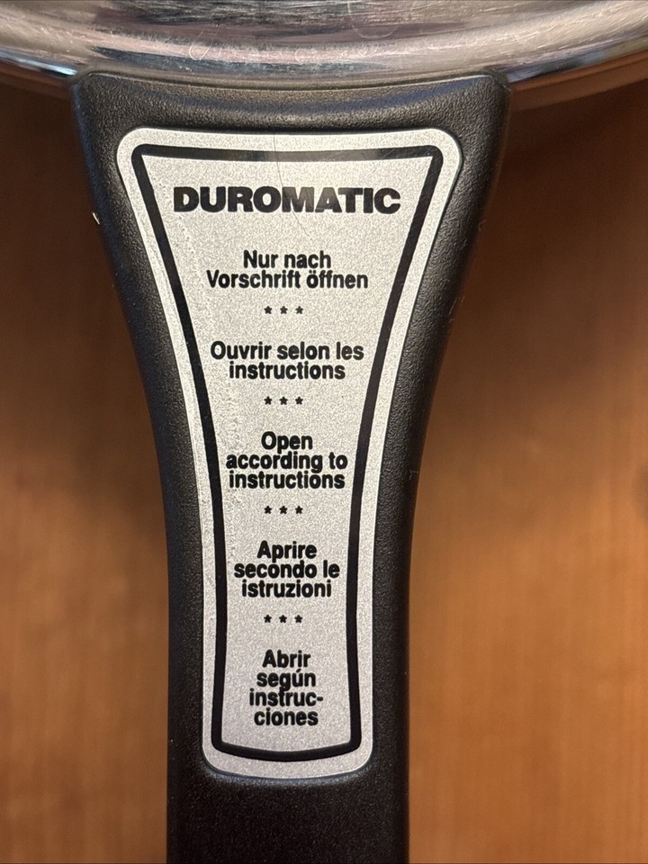 Kuhn Rikon Duromatic 5 L Stainless 18/10 Pressure Cooker Switzerland ...