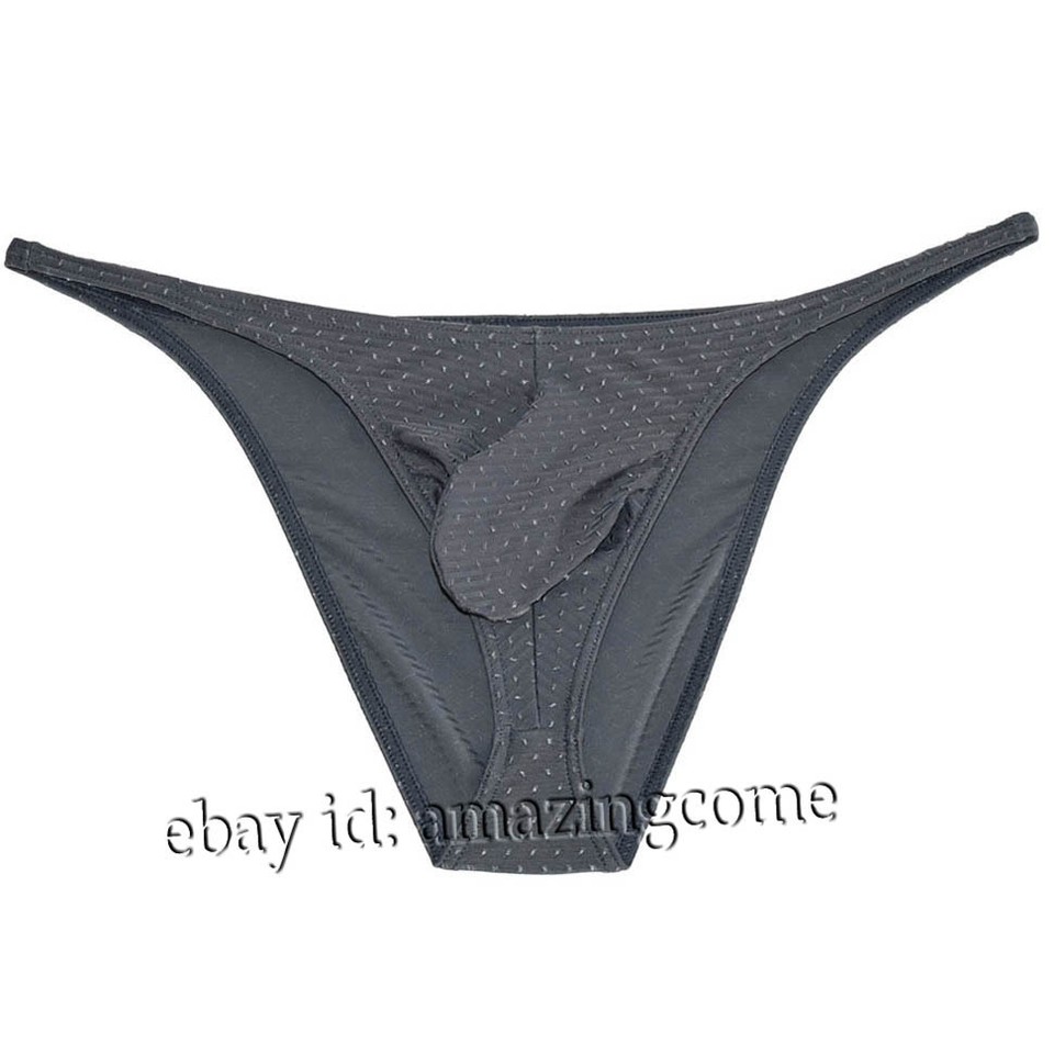 Men Bodybuilding Posing Trunk Fitness Briefs Underwear Hot Beachwear ...