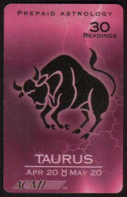 Astrologie Serie: 30 Horoskop Lesungen: Taurus (04/20-05/20) Handy Karte | eBay